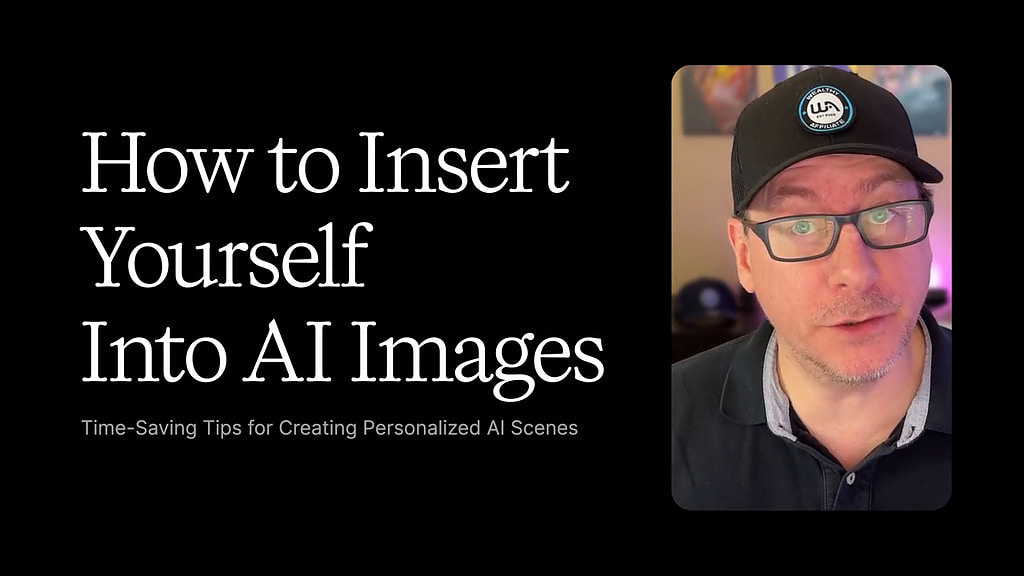 How to Add Yourself Into Your AI Images