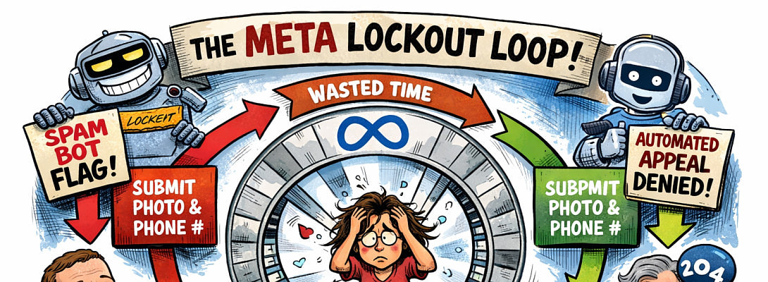 Beware the Meta Lockout Loop (Facebook)