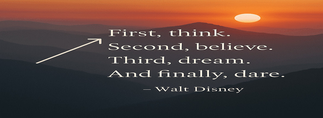 From Thought to Action: Walt Disney’s 4-Step Formula for Dreamers and Doers