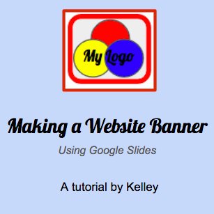 Making a Website Banner Using Google Slides
