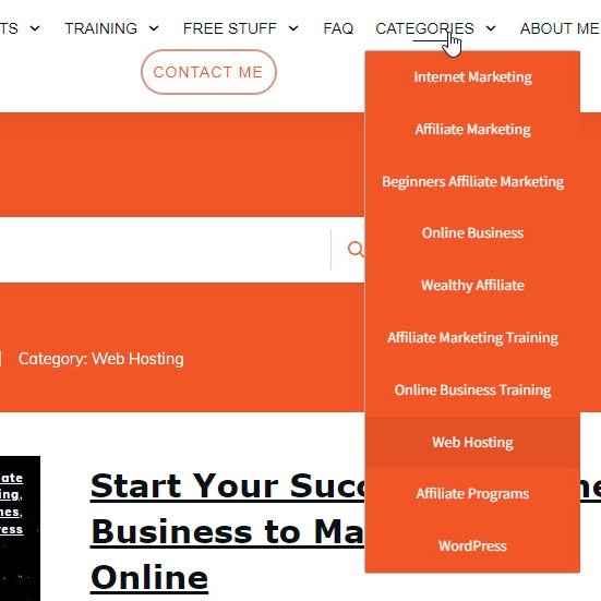 Categories, Tags and Menus