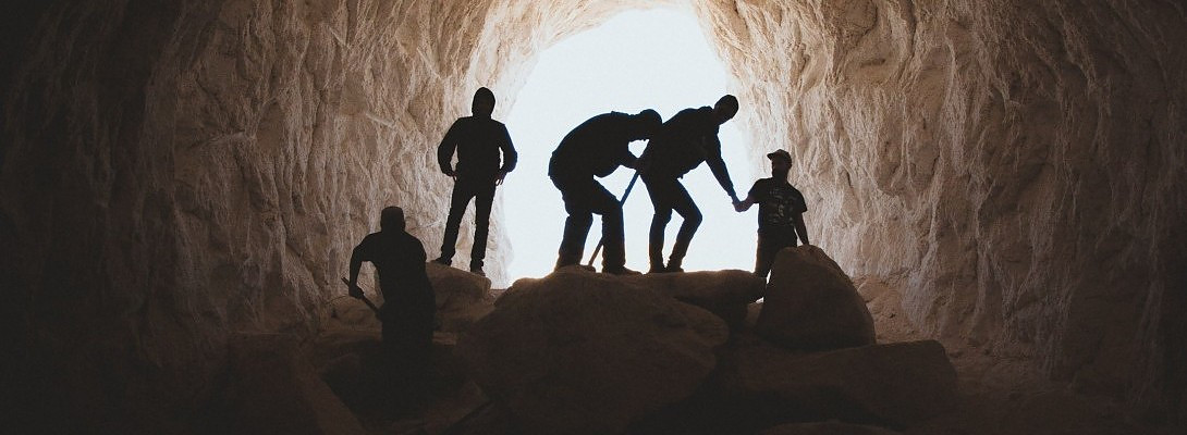 Digging Deep And Never Giving Up.