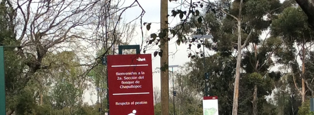 Entrada a la segunda seccion del bosque de Chapultepec en la Ciudad de ...