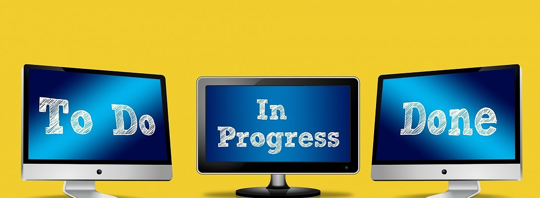 To Do, In Progress, Hooray. Done!