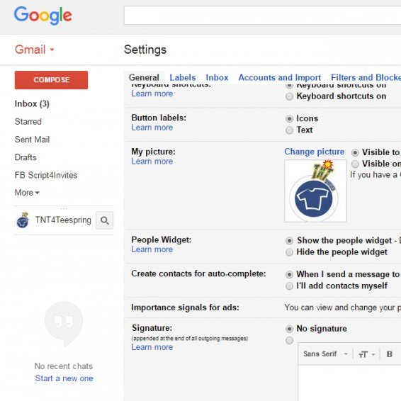 How to create an auto-responder easy with a gmail account.