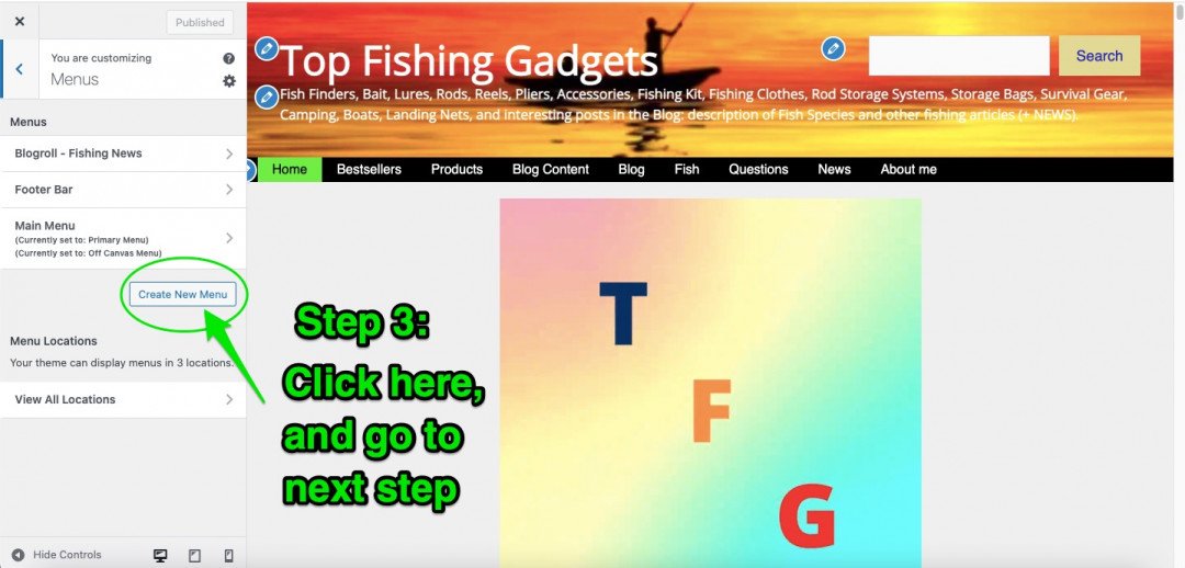 How to add a secondary menu in GeneratePress.