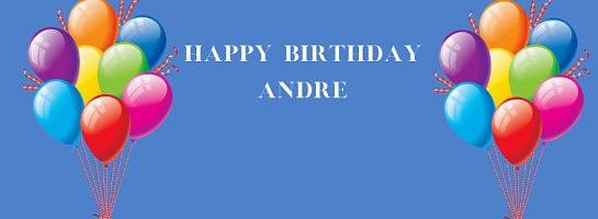 Happy birthday André. You're a WA treasure!