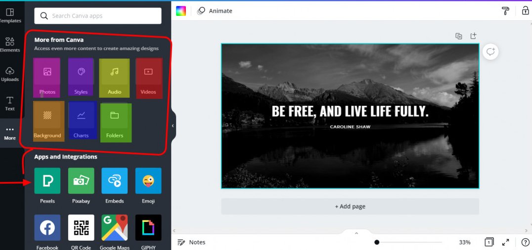 Free account creation and working with Canva Desktop Wallpaper