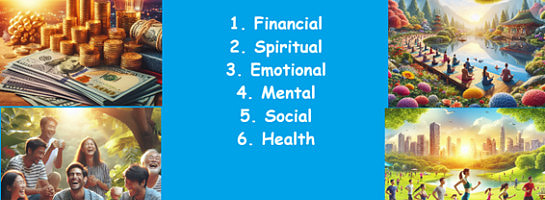 Six Types of Wealth: Achieving True Prosperity in Life