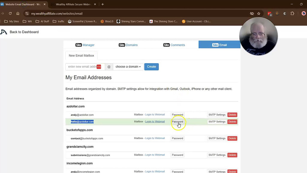 How to Set Up Website Email In The New UX