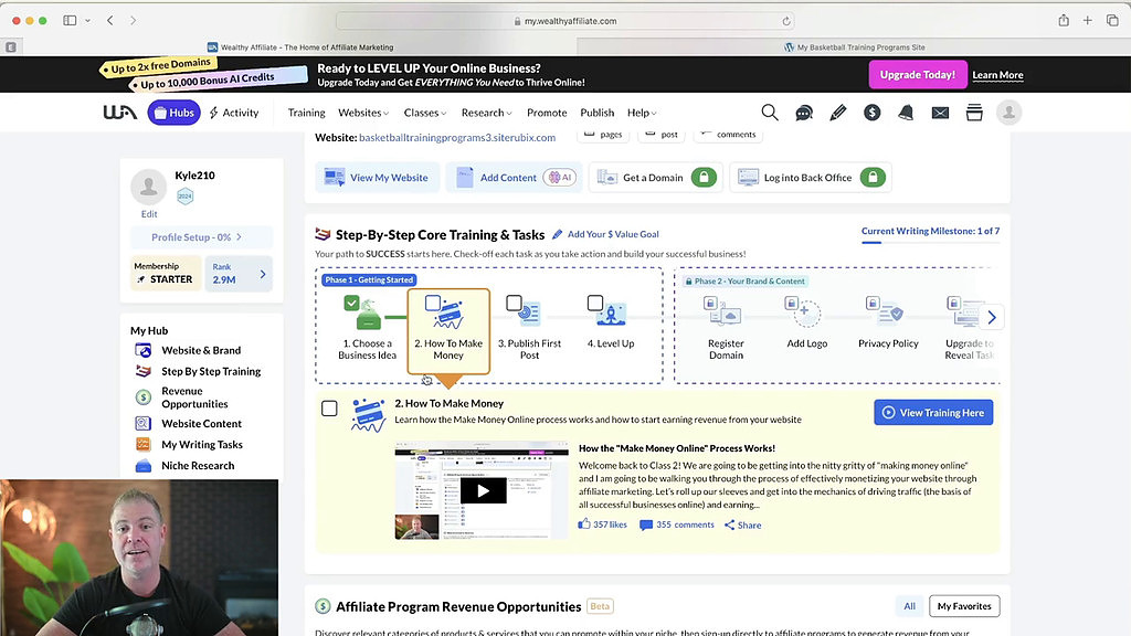 Welcome to Wealthy Affiliate - How Your Hub Works!