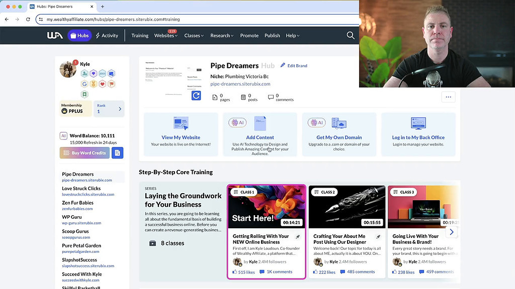 How to Build a Local SEO Hub with Wealthy Affiliate.