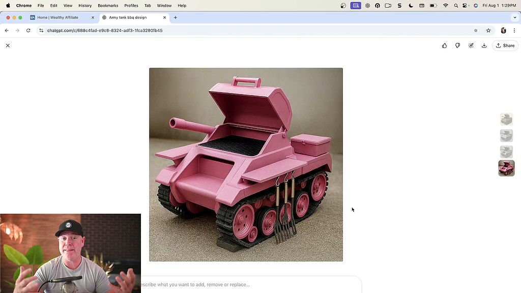 Beer With Kyle: Why Am I Designing a Pink Army Tank BBQ?