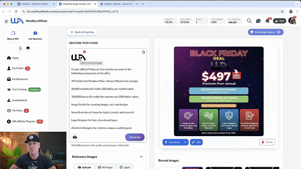 Coffee with Kyle: Image Studio + Black Friday Bonus Credits