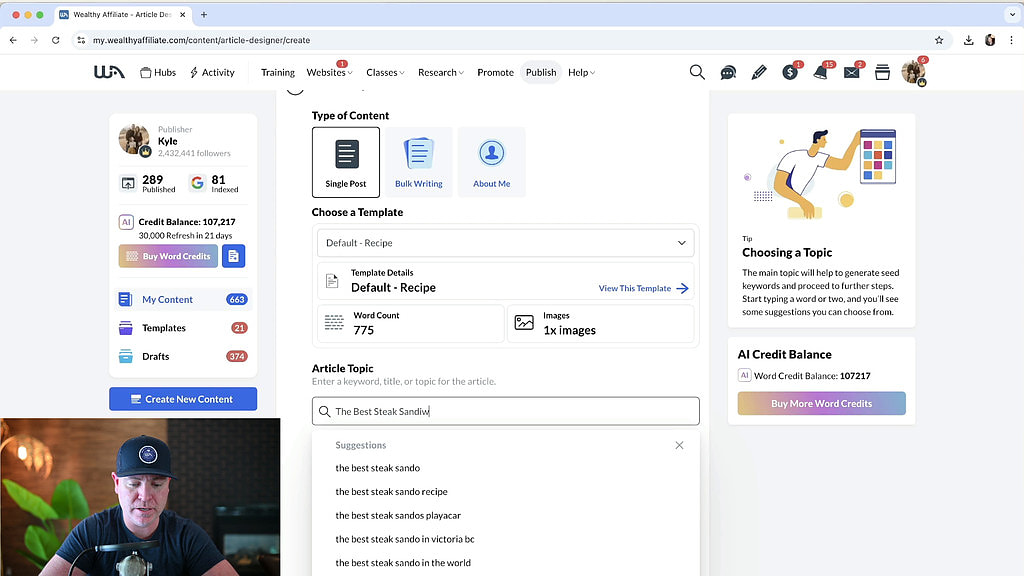 Beer With Kyle: Custom AI Templates Have Arrived!