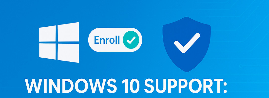 How To Enrol For Extended Windows 10 Support