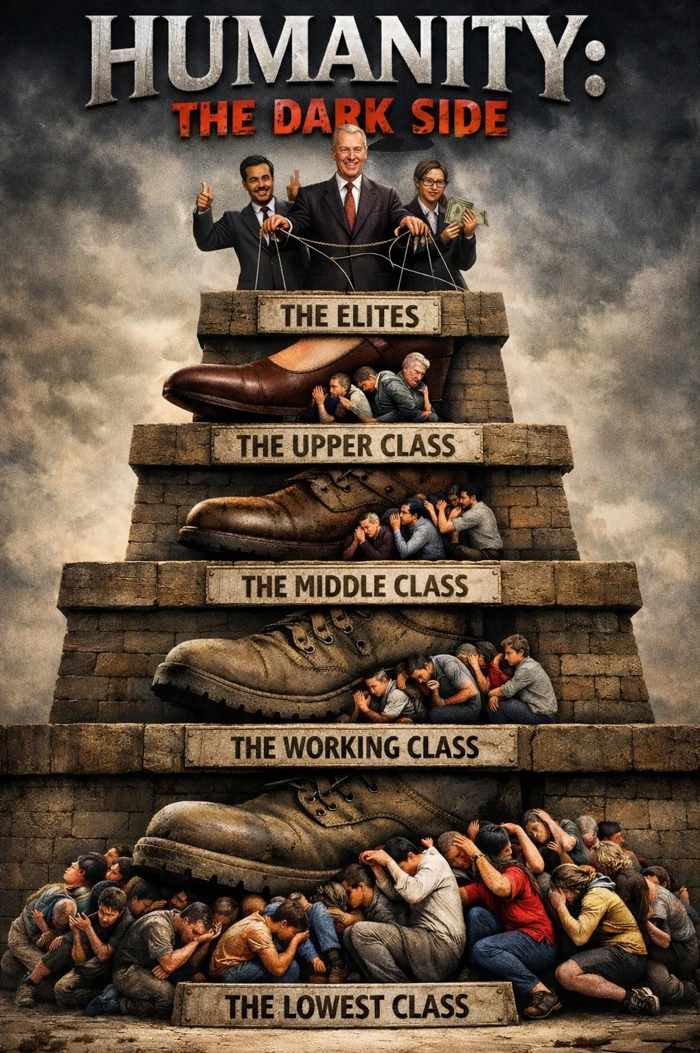 The Dark Pyramid of Society