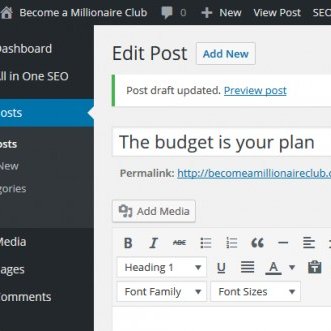 Planning your future posts. Remember creating content is most important ...