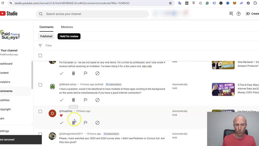 How to Avoid YouTube Comment Spam!
