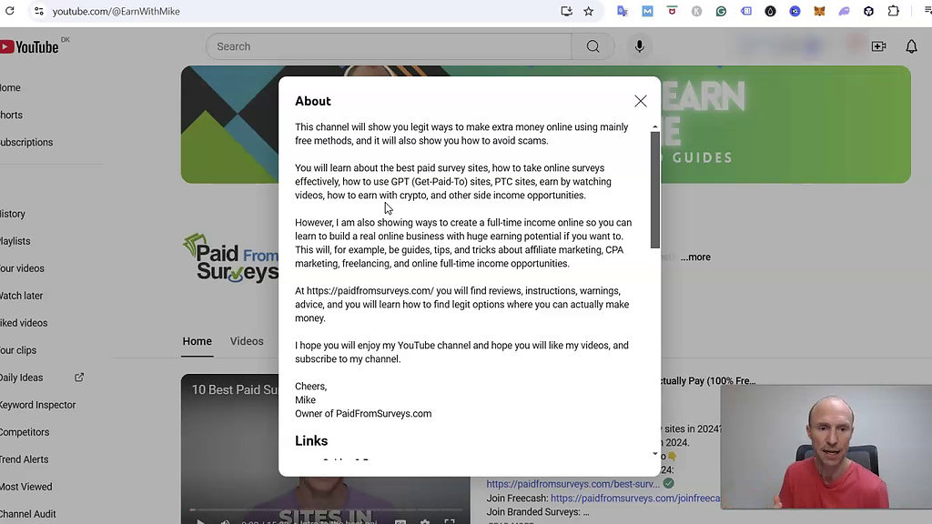 How to Write a Compelling YouTube About Section