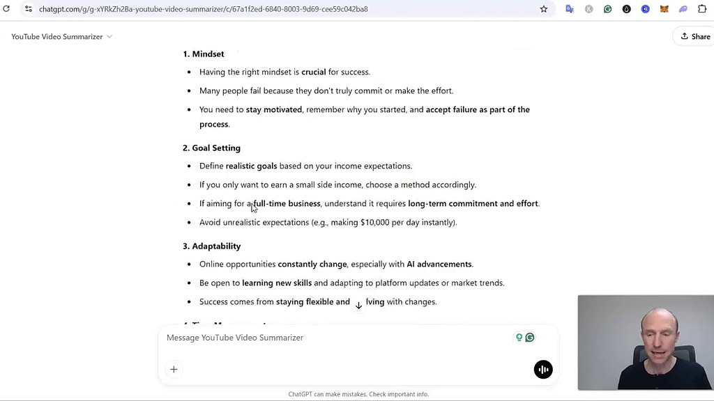Awesome YouTube AI Tool (Summarize Videos in Seconds + Bonus Tip)