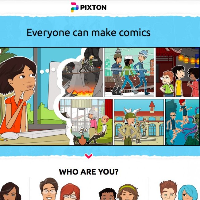 Making a comic or a storyboard for your blog with Pixton